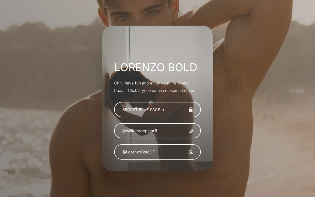 Bold Lorenzo